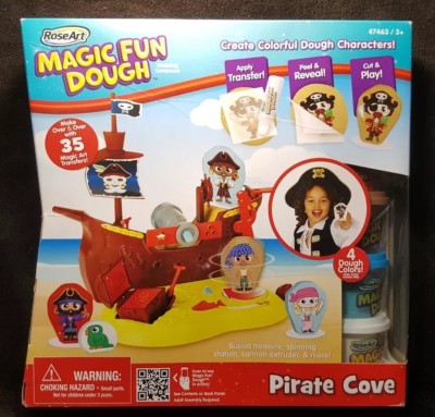 Rose Art Magic Fun Dough PIRATE COVE Set 47463 ~ 2013 Mega Brands ~ NEW ...