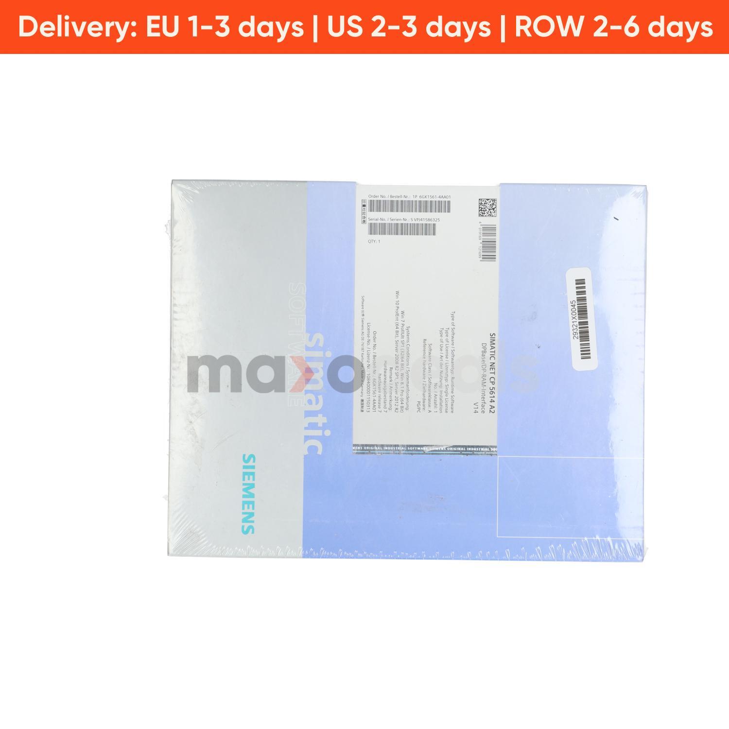 Siemens 6GK1561-4AA01, Communication Processor CP 5614 A26, New NFP ...