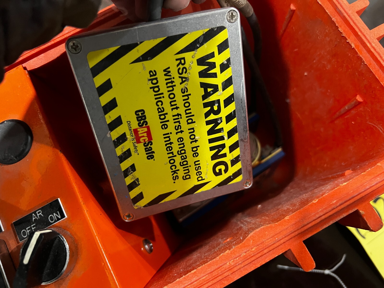 CBS ArcSafe Remote Switch Operator RSO-I-AR Enclosed Control Panel | eBay