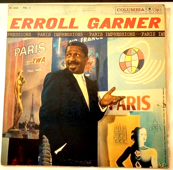 ERROL GARNER Paris Impressions VOL. 1 JAZZ STRIDE Mono Vinyl LP **FAST ...