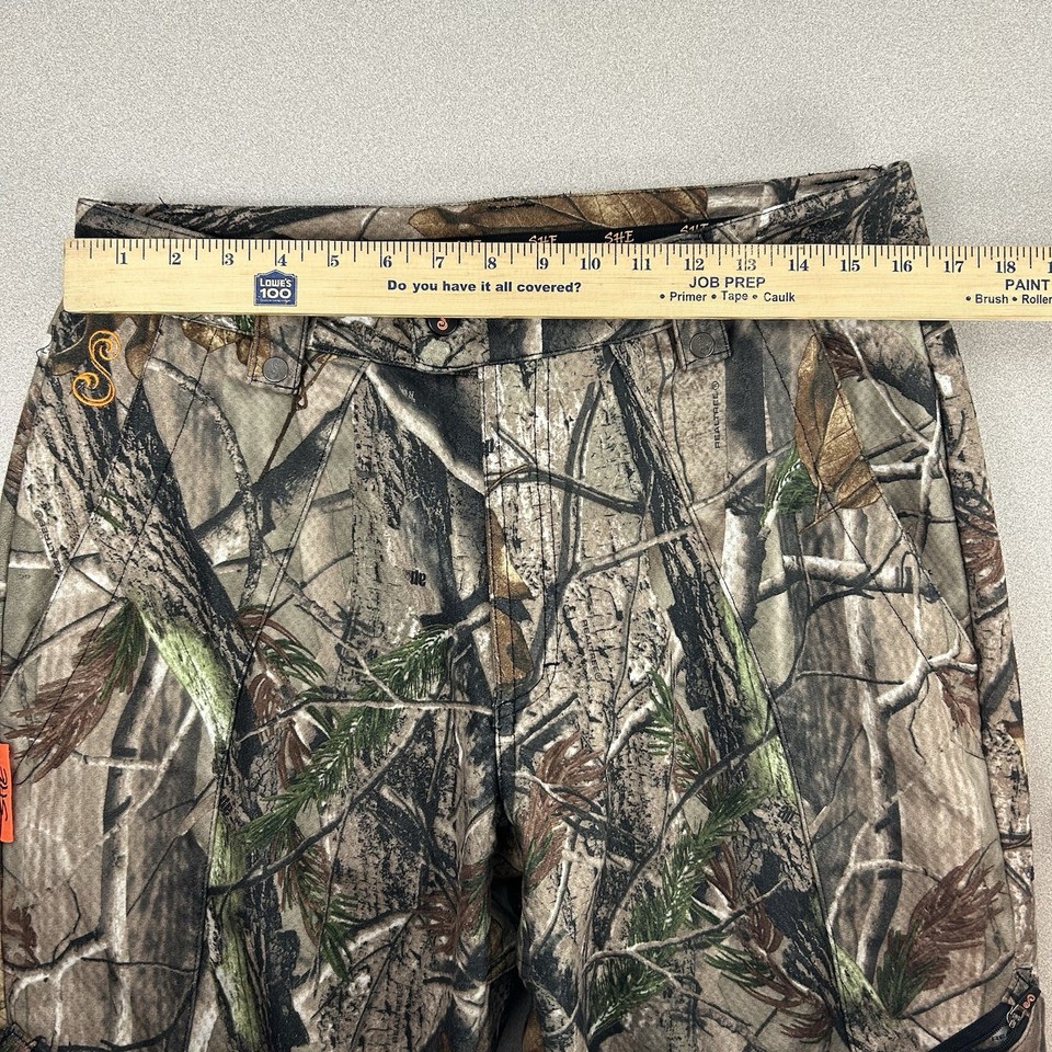 SHE Outdoor Women’s M Fleece Lined Realtree Camouflage Hunting Cargo ...