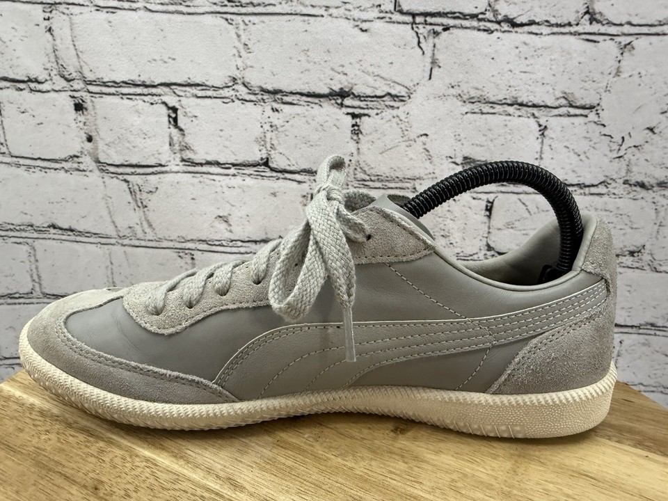 Puma Super Liga Classic Sneakers Gray Suede & Leather Casual Shoes Men ...