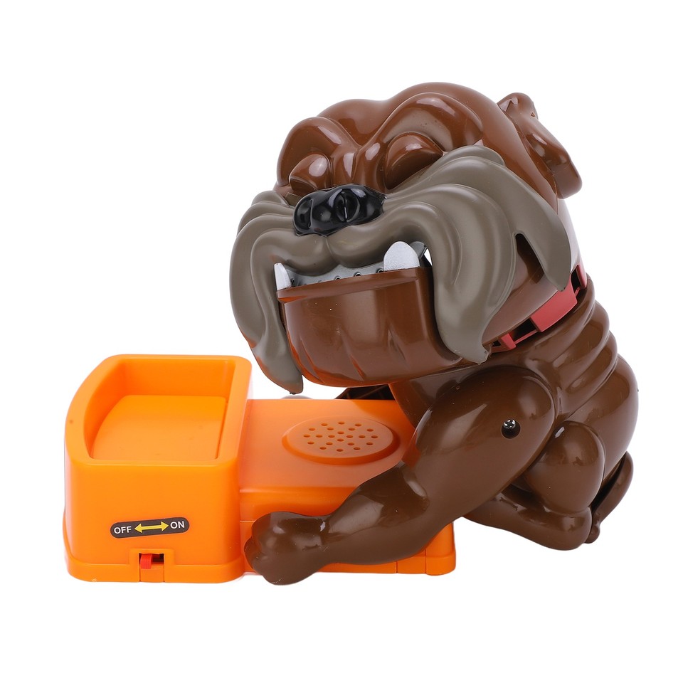 Dog Bite Finger Toy Dogs Tricky Toy Bone Stealing Tabletop Parent Child ...