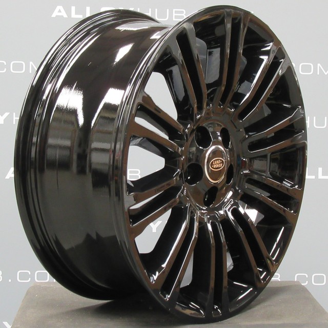 Genuine Range Rover Evoque 19"inch 10 Spoke Black Alloy Wheels X4 ...