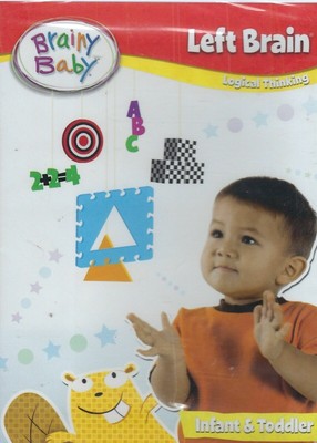 Brainy Baby Left Brain Infant Learning: Logical Thinking Infant Brain ...