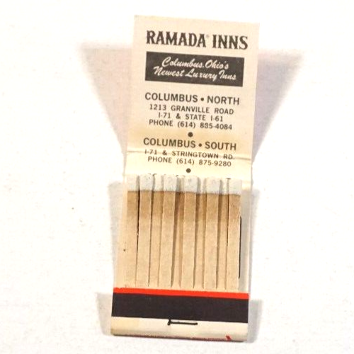 Matchbook Full Ramada inns Luxury for Less Roadside Hotels Columbus ...