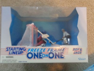 Patrick Roy Jaromir Jagr Freeze Frame One On One Kenner Starting Lineup ...