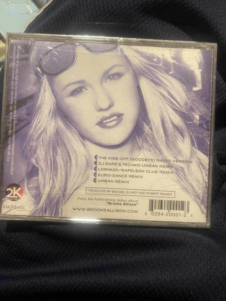 The Kiss-Off (Goodbye) [Single] by Brooke Allison (CD, Mar-2001, 2K ...