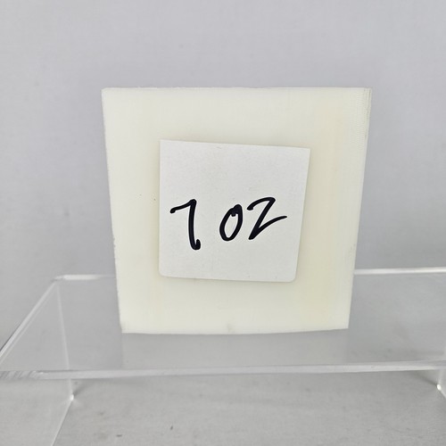 Delrin Block, Machinable Plastic Blocks, White Delrin, CNC 7oz | eBay