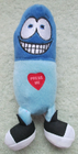 Just for Laughs Giggling Talking Plush Happy Pill 2-Tone Blue ~ Gag ...