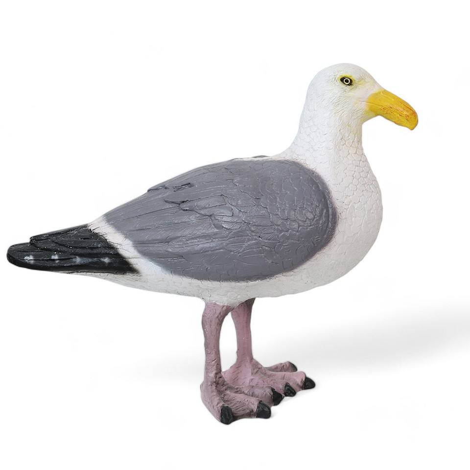 Seagull Statue - Life Size Seagull Statue - Seagull Bird Statue Indoor ...