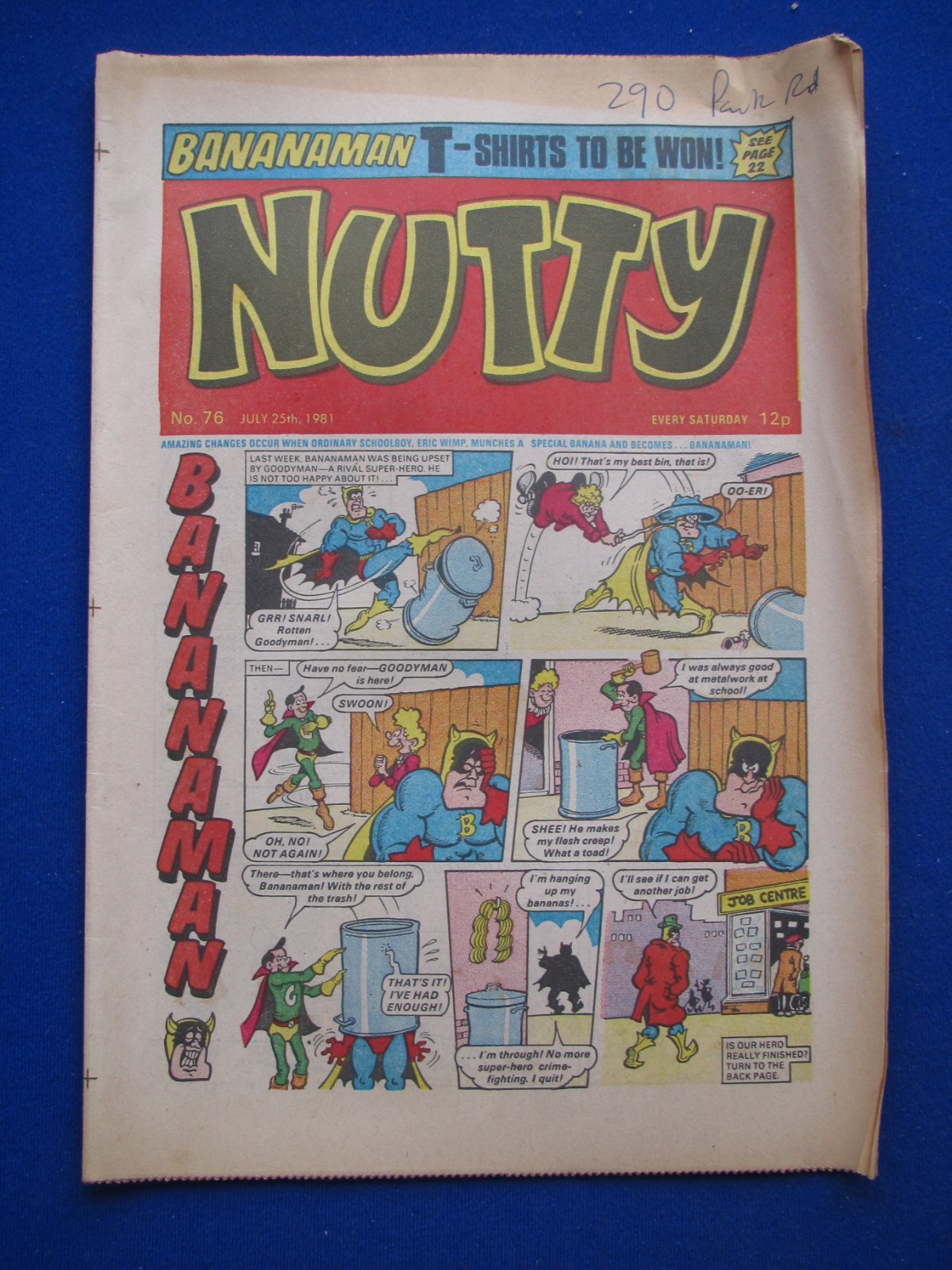 NUTTY Comic : 1980 - 1985 - Choose which issues you need !... Bananaman ...