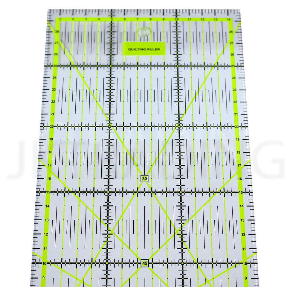 JKCrafts Quilting Ruler : Normal / Anti-Slip -choose size Patchwork ...