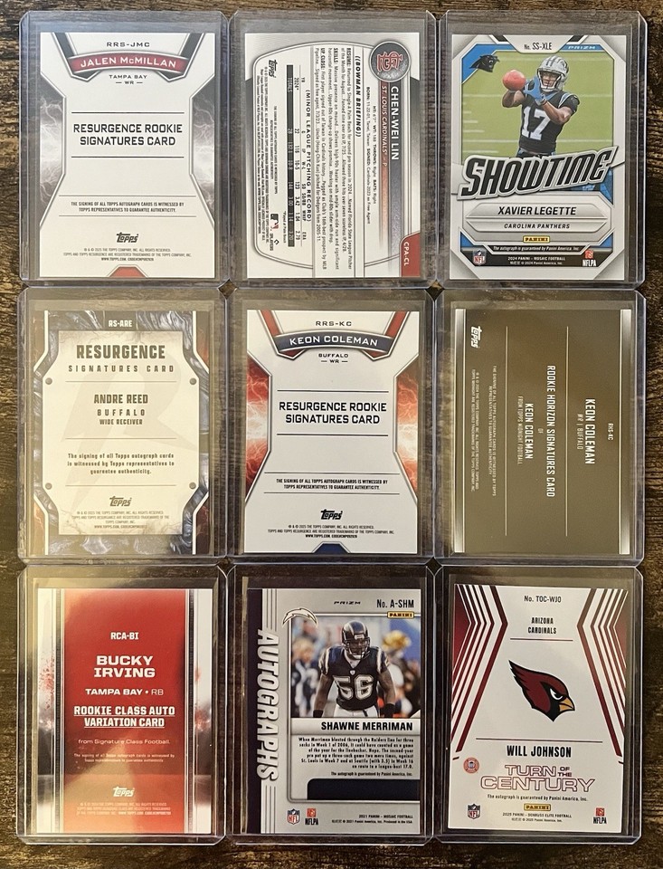 Sports Card Lot!! (41) Autograph/Relic/Numbered. Baseball,Basketball ...