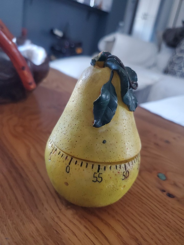 Vintage Pear Shape Kitchen Timer | eBay