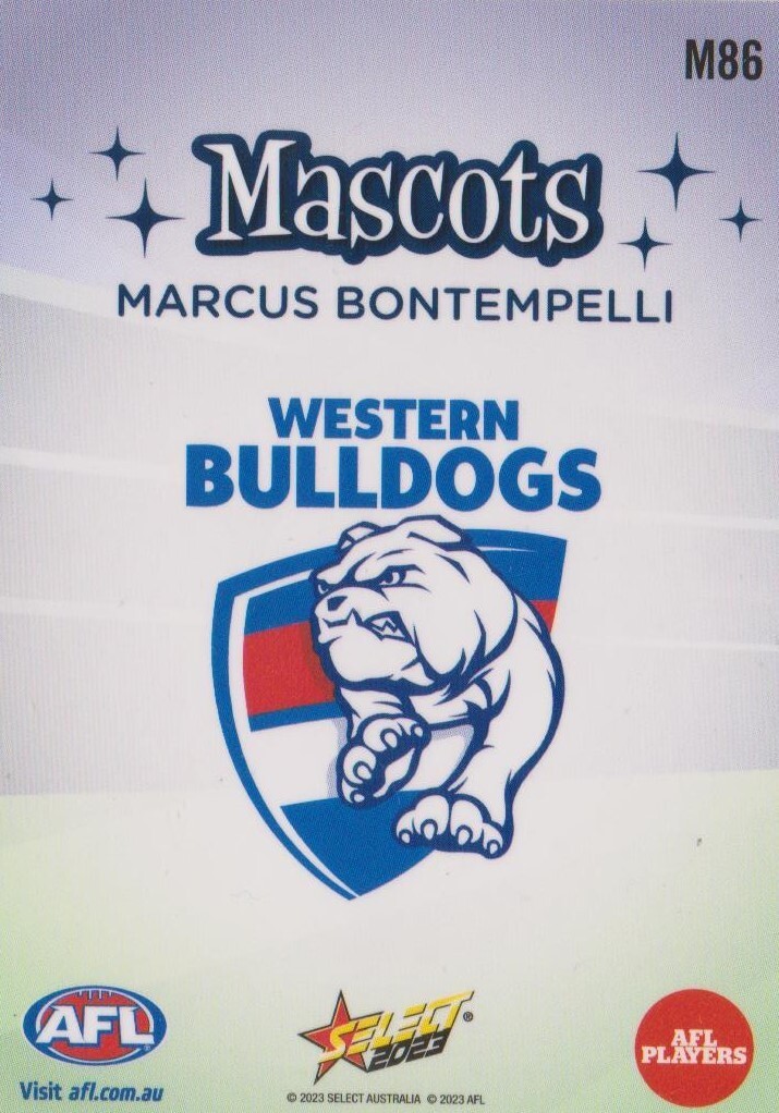 2023 Select FOOTY STARS MASCOTS Card Of MARCUS BONTEMPELLI | eBay