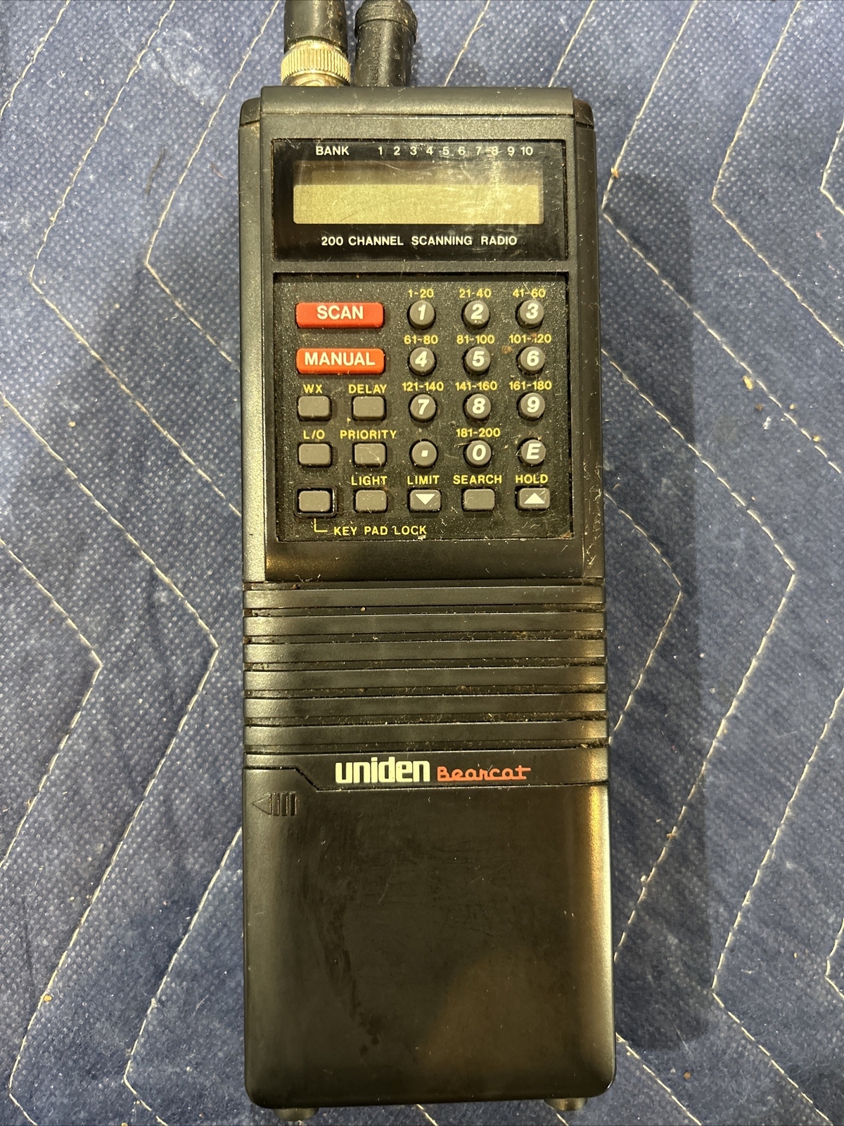 Uniden Bearcat 200 Channel Scanning Radio BC 200XLT scanner PARTS ONLY ...