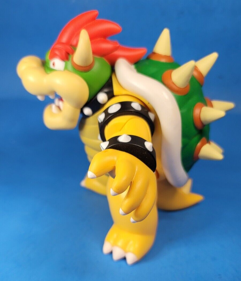 Super Mario Bros. Browser Koppa Action Figure 6" Nintendo | eBay