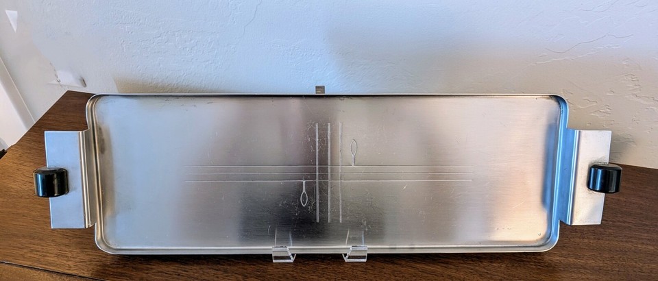 Vintage Art Deco Revere Cocktail Tray Chrome Bakelite Chase Era ...