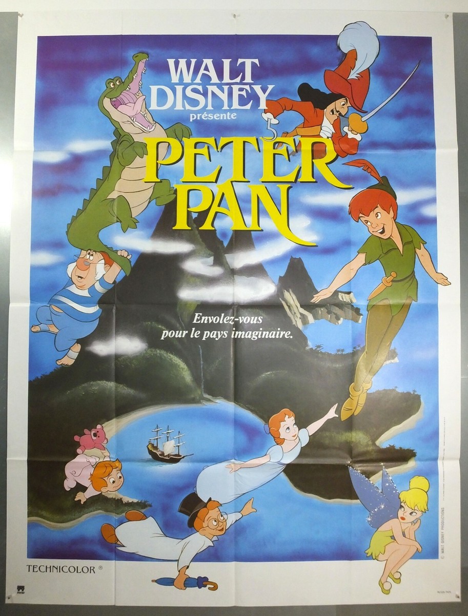 Affiche Originale Du Film Peter Pan New Pan Character Posters