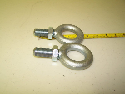 2 Eye Bolts 3/4 inch -16x2",overall Height 5" used for S type Load cell ...