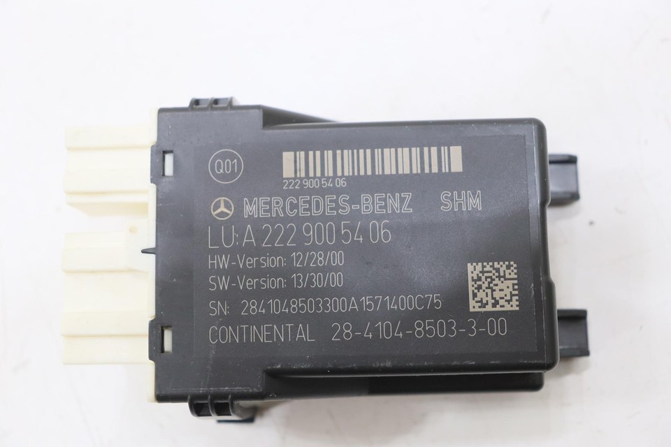 2014 - 2017 MERCEDES S550 W222 FRONT RIGHT SEAT HEATER MODULE OEM ...