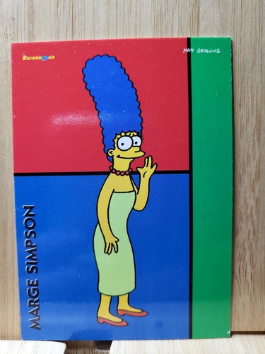 The Simpsons Down Under🏆1996 Tempo #2 MARGE SIMPSON Trading Card 🏆 ...