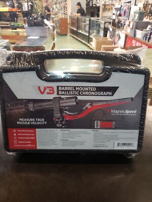 MagnetoSpeed V3 Barrel-Mounted Ballistics Chronograph In Hard Case MS ...