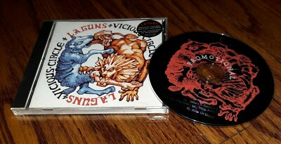 Vicious Circle L.A. Guns CD 1994 Original printing RADIO STATION ...