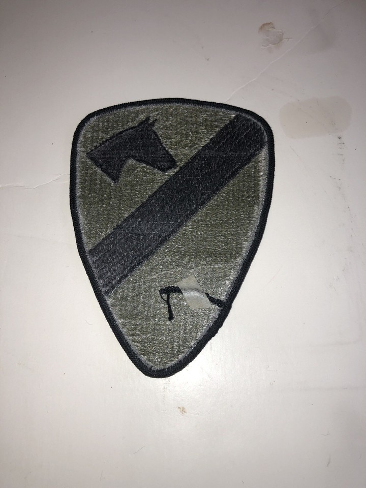 1st Cavalry Division Subdued U.S. Army Shoulder Patch Insignia | eBay