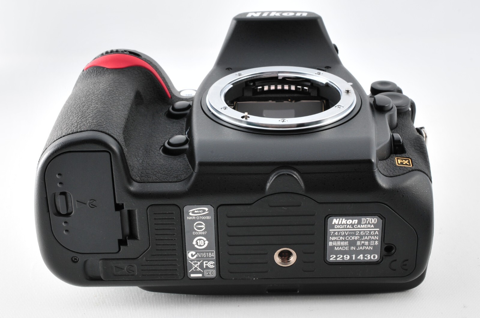 [MINT SC 19%] Nikon D700 12.1 MP Digital SLR Camera w/ Charger From ...