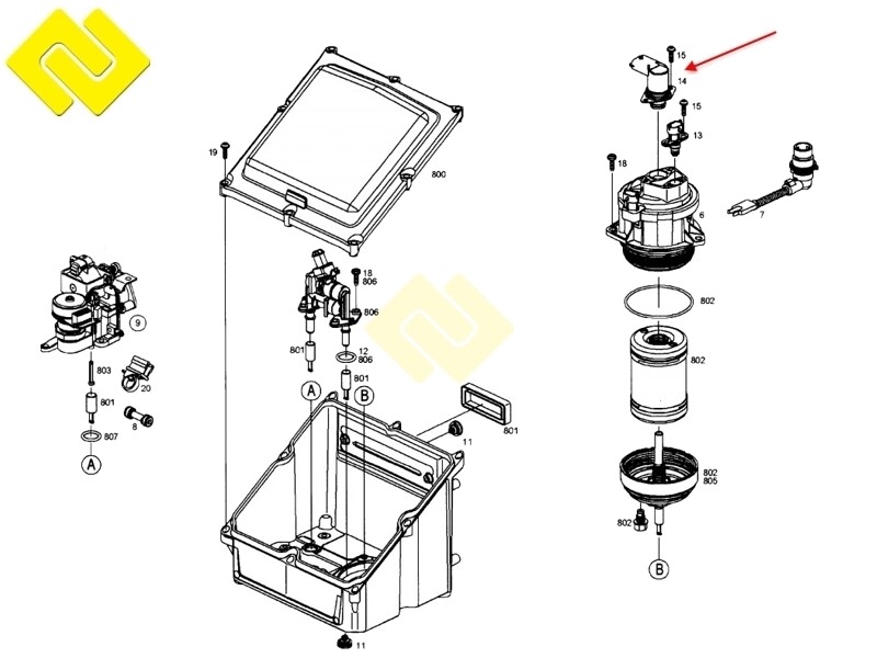 BOSCH 0261230150 AdBlue INJECTION PRESSURE SENSOR RENAULT 7421390067 ...