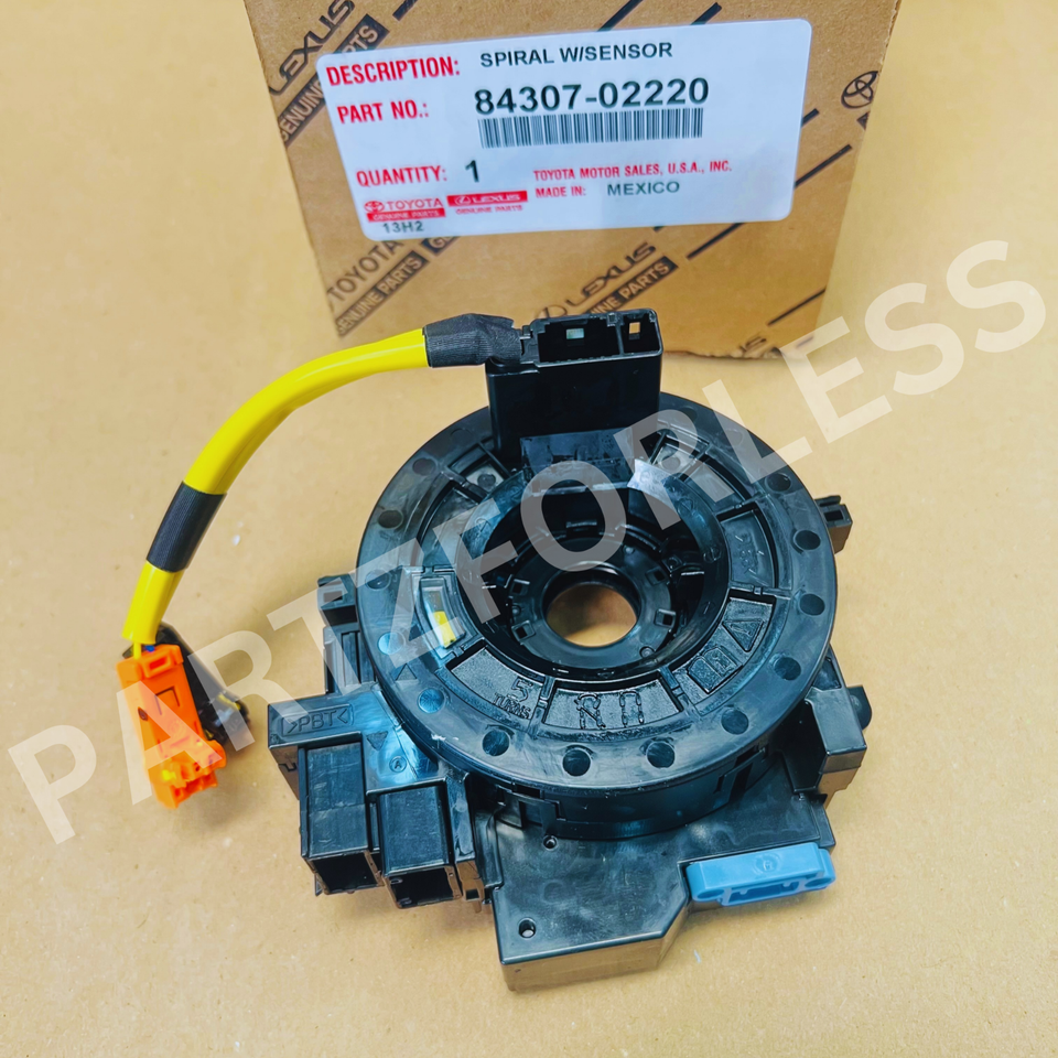 84307-02220 TOYOTA 14-17 Camry 14-19 Corolla CABLE SUB-ASSY, SPIRAL W ...