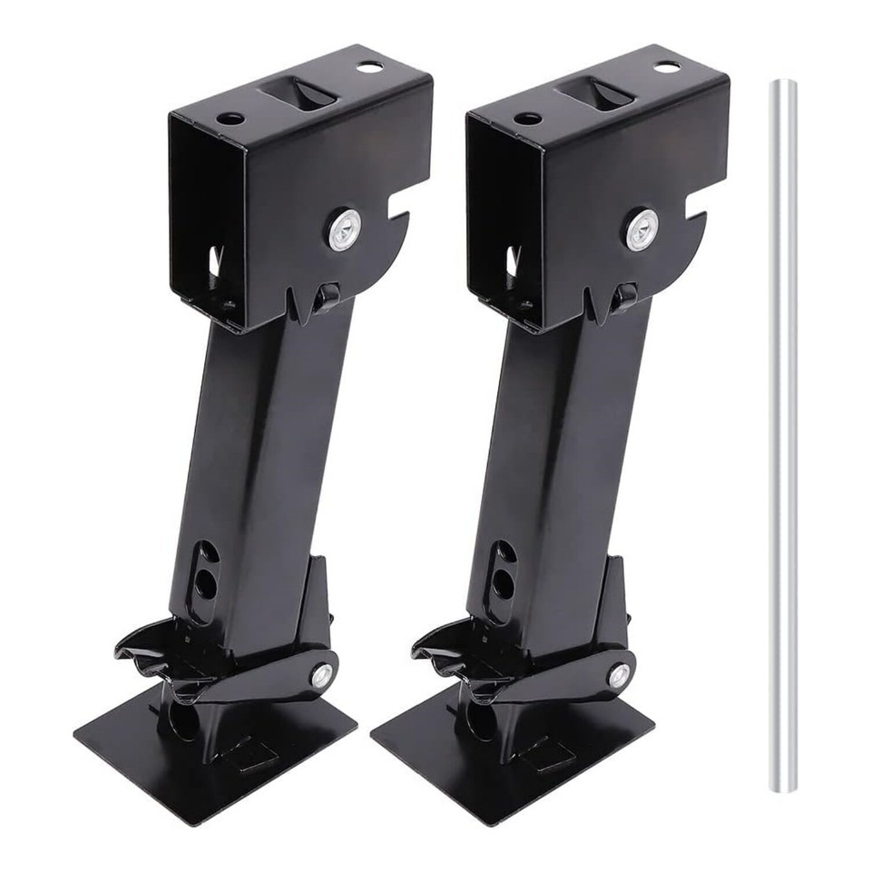 Trailer Stabilizer Jacks Swing Down Jack 7" Drop Leg Trailer 18" for RV ...