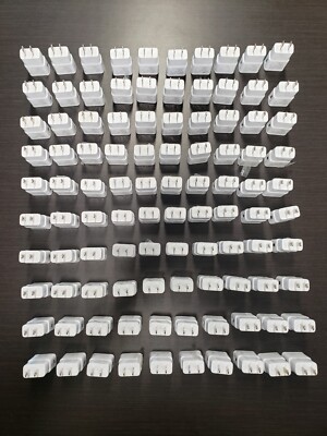100 NEW OEM Samsung 2 Amp 5 Volt Travel USB Charger Wall Plug Adapter ...