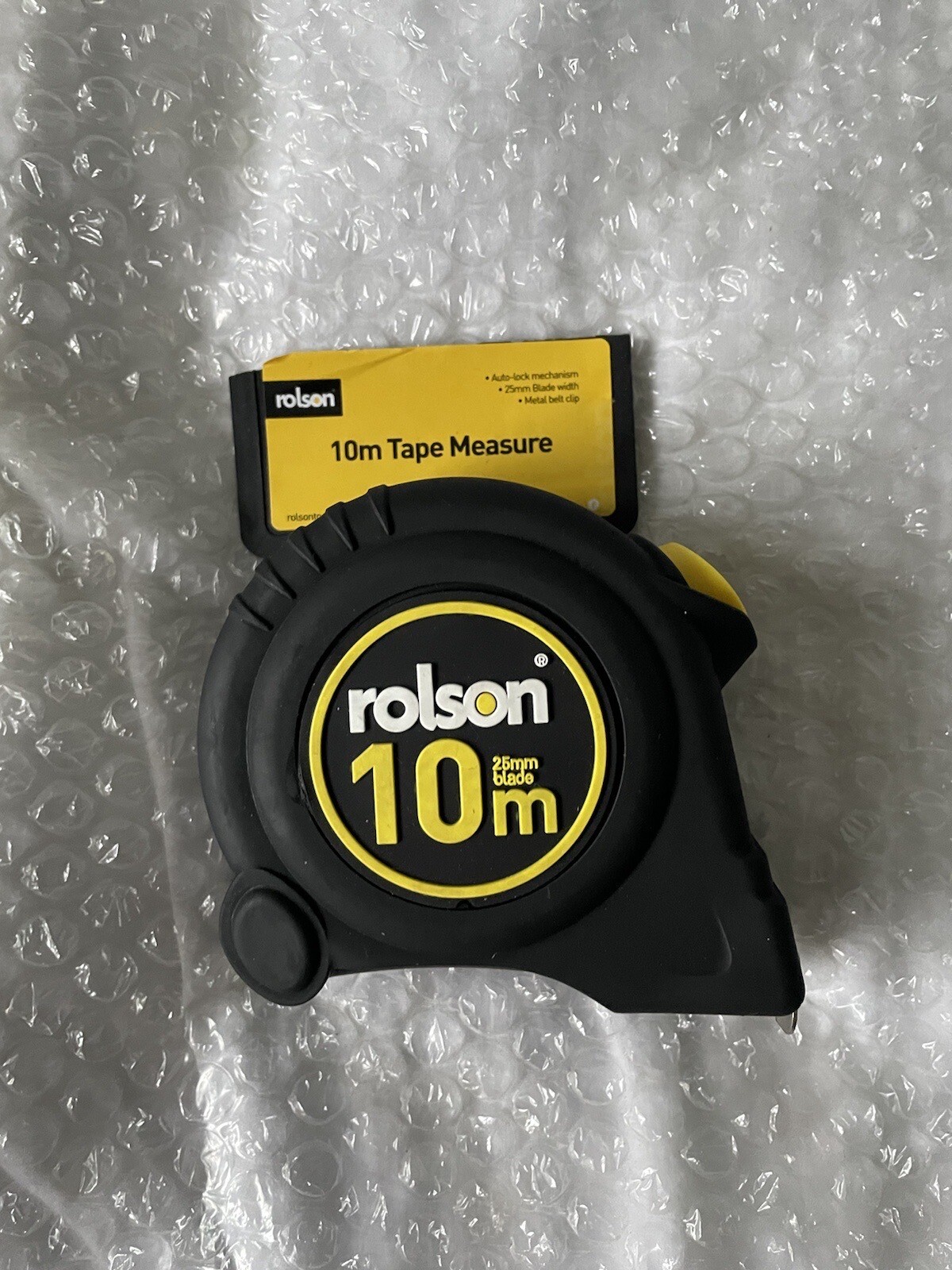 Rolson 50569 10m X 25mm Tape Measure for sale online | eBay