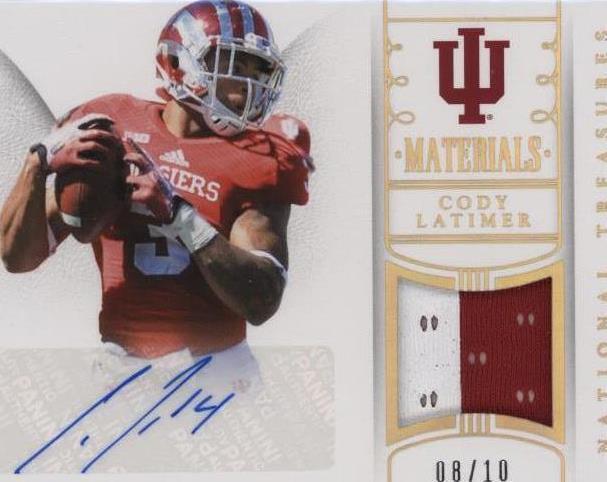 2015 Panini National Treasures College - Materials Signatures Cody ...