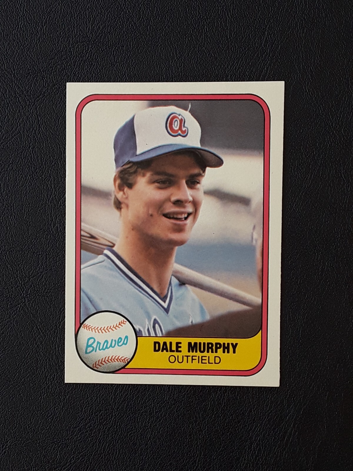 1981 Fleer Dale Murphy Baseball Card. #243 Atlanta Braves Outfielder ...