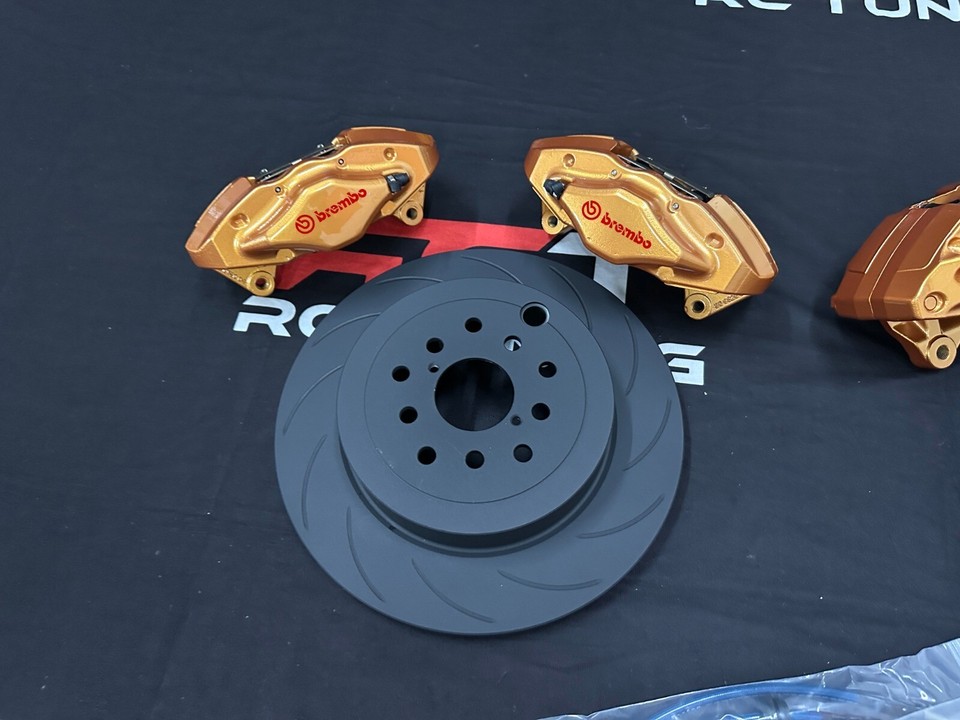 Subaru WRX BRZ Toyota FRS 86 Scion Calipers Brembo BBK Package Rotors ...