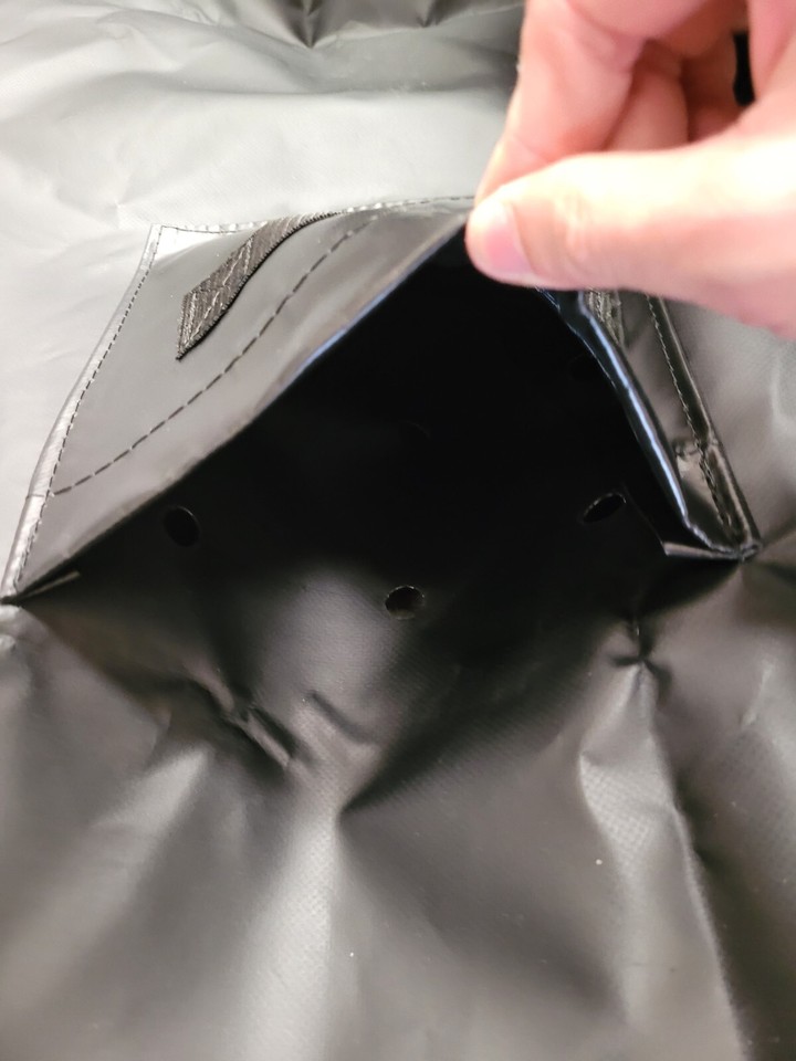 7'L x 5'W x 4'H Heavy Duty rubberized vinyl tarp perfect as a car/patio ...