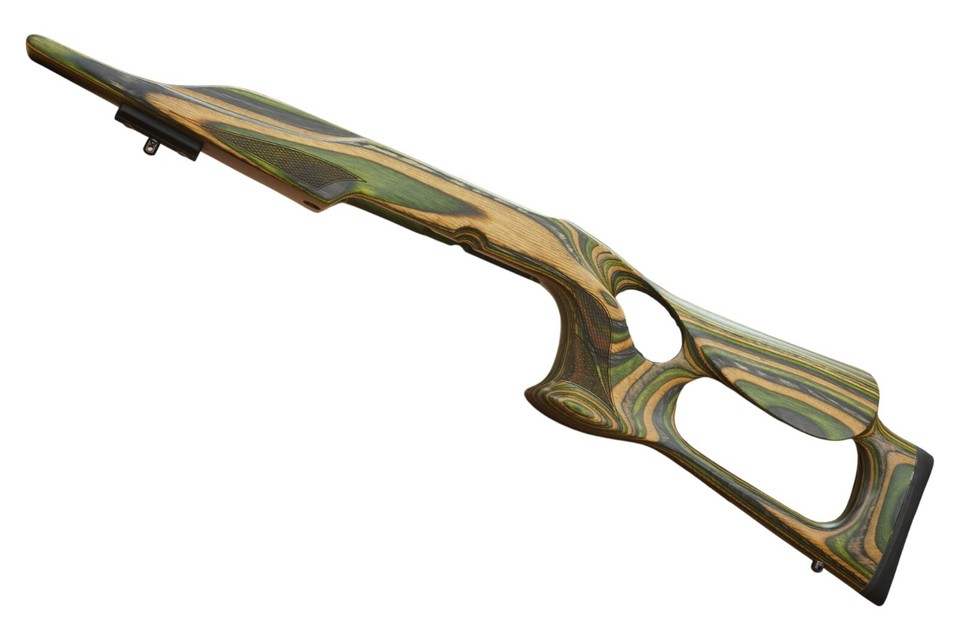 Thompson TCR22/Ruger Model 10/22 Rifle CHECKERED LAMINATE WOOD ...