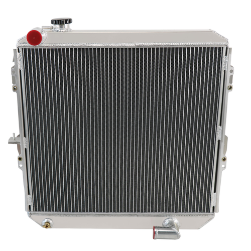 4 ROW Aluminium Radiator For 1988-1997 Toyota Hilux LN106 LN107 LN111 ...