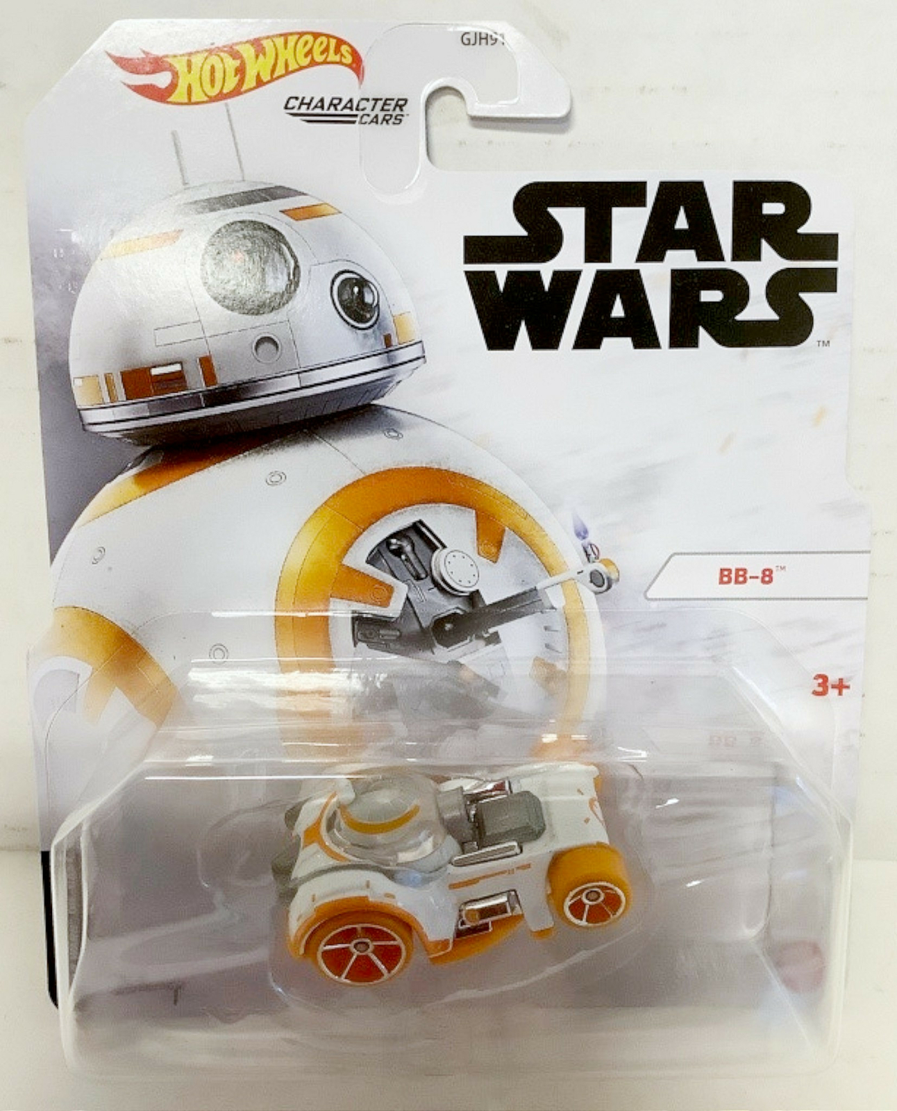 NEW Mattel Hot Wheels GYB38 1:64 Star Wars BB-8 Character Die-Cast Car ...