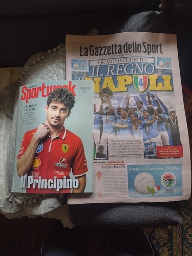 LOTTO N. 3 GAZZETTA DELLO SPORT 24/05/2025 + SPORTWEEK 21/2025 RIS. TATA-9190 | eBay