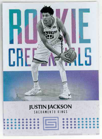 JUSTIN JACKSON 2017-18 PANINI STATUS ROOKIE CREDENTIALS | eBay