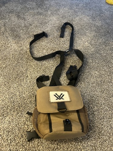 Vortex Glasspak Binocular Harness Coyote Brown Bag Case Excellent ...