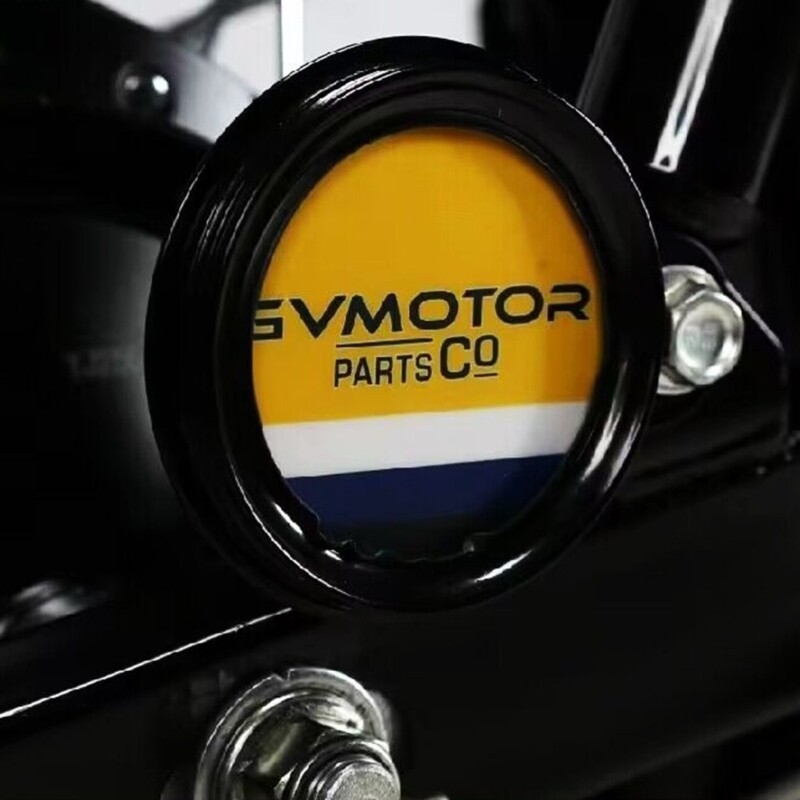 Motorcycle / scooter Moped Motorbike metal tax disc holder round ...