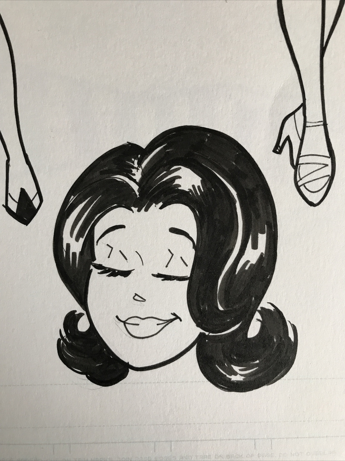 Dan Parent Original Black Ink VERONICA 11X17 Art ARCHIE COMICS MLJ | eBay