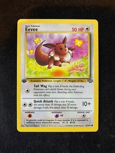 Eevee 1999 Jungle #51/64 1st Edition Price Guide - Sports Card Investor