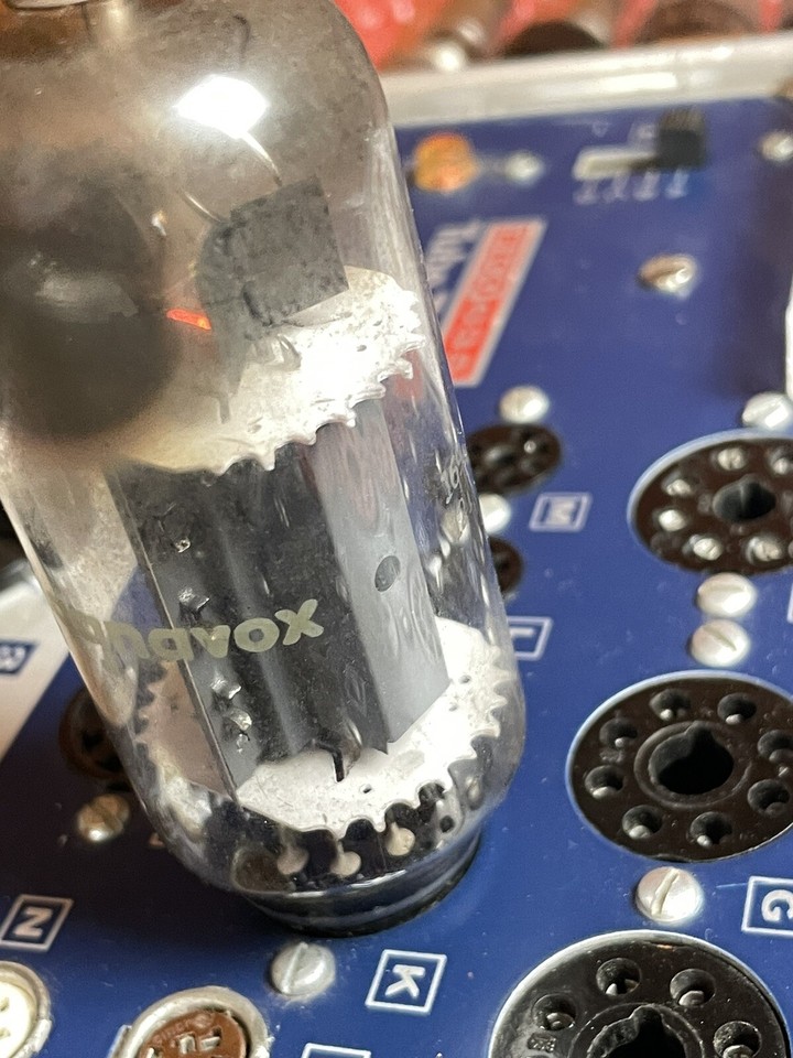 6LQ6 / 6JE6c Magnavox Vintage Vacuum Tube 1970’s Double Top Getter Made ...